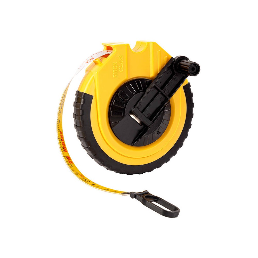 Ilga matavimo juosta Deli Tools EDL9820ZY, 20 m | Matavimo juosta